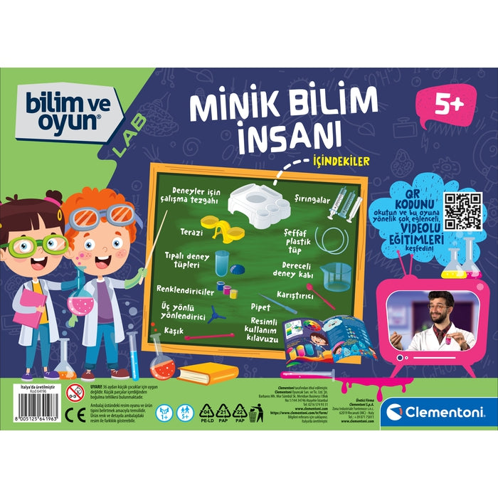 Bilim ve Oyun - Minik Bilim İnsanı – Clementoni TR