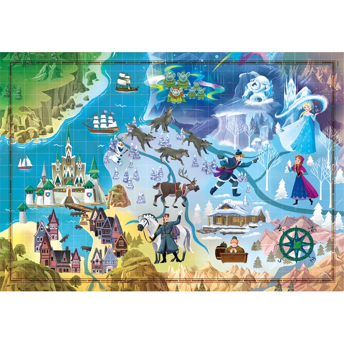 Disney Maps Frozen - 1000 parça – Clementoni TR