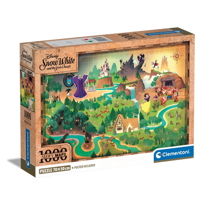 Story Maps - Disney Snow White - 1000 parça – Clementoni TR
