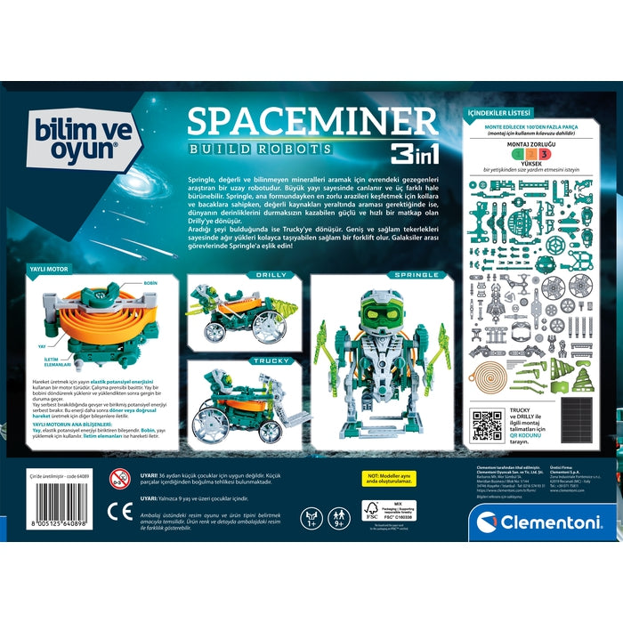 Robotik Laboratuvarı - Space Miner – Clementoni TR