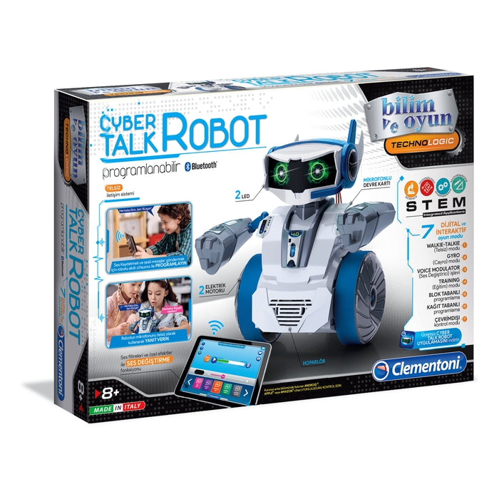Robotik Laboratuvarı - Cyber Talk Robot – Clementoni TR